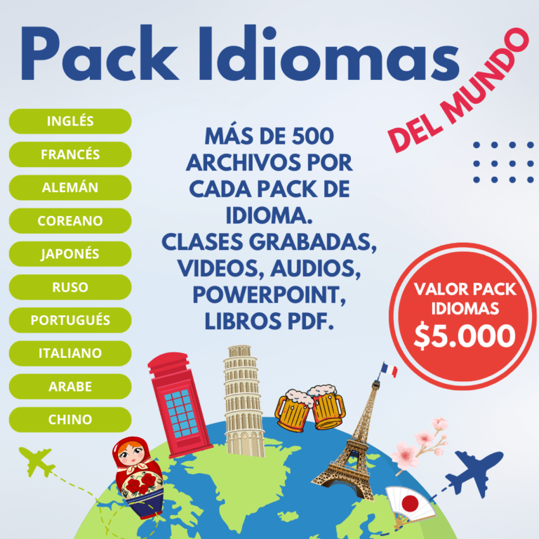 Pack Idiomas – Salva tu PAES