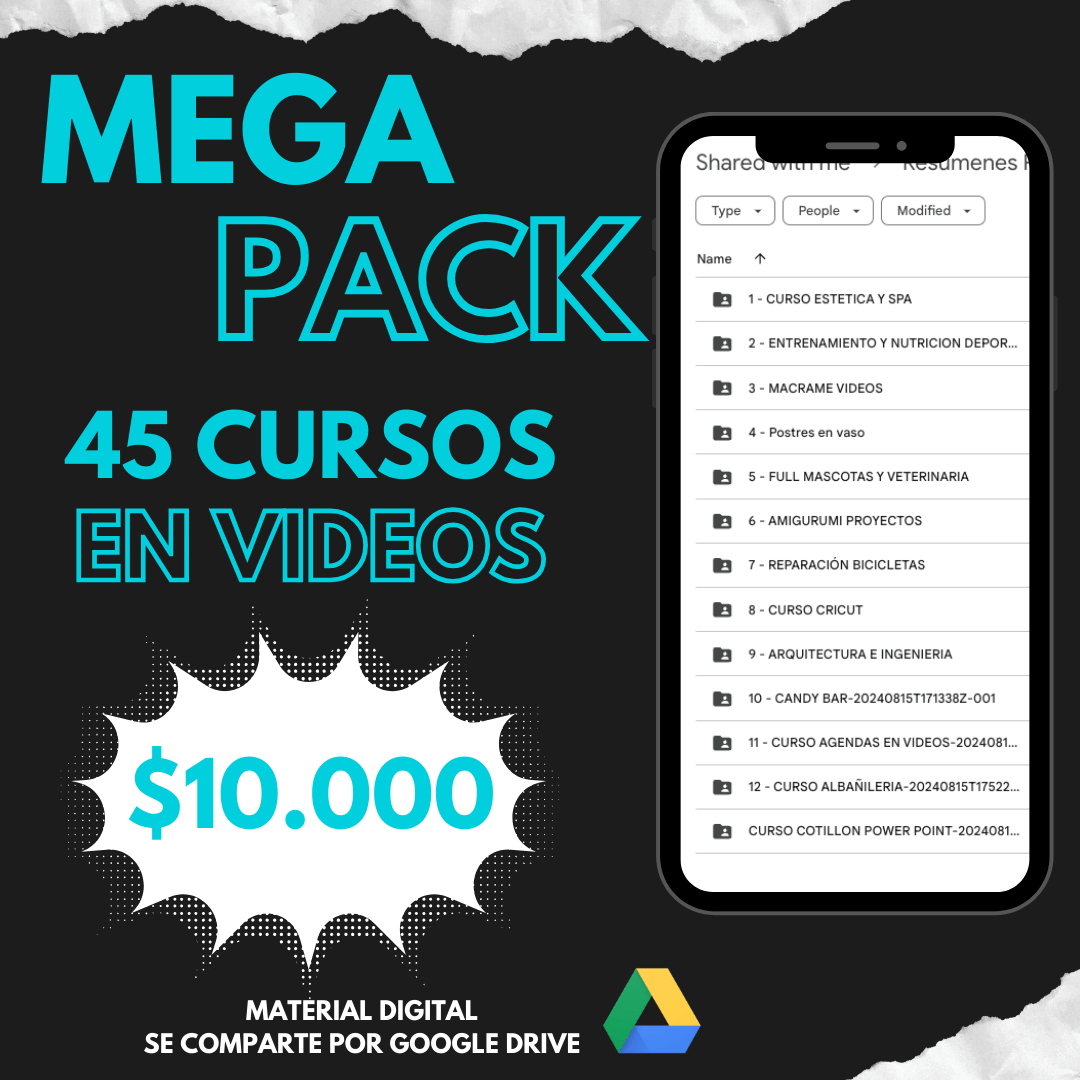 Mega Pack 45 Cursos – Salva tu PAES